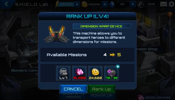 Little tips about dimension warp - MARVEL Future Fight